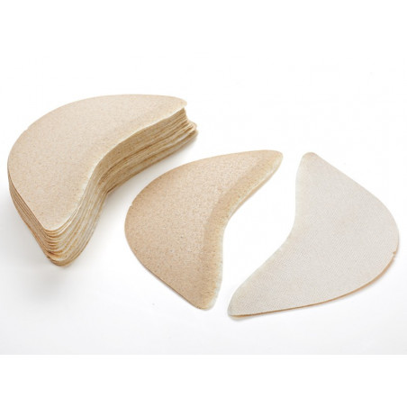 PAIR OF MEN'S PRE-CUT HARD TOE-ENDS: pedorthic component – Podiatech