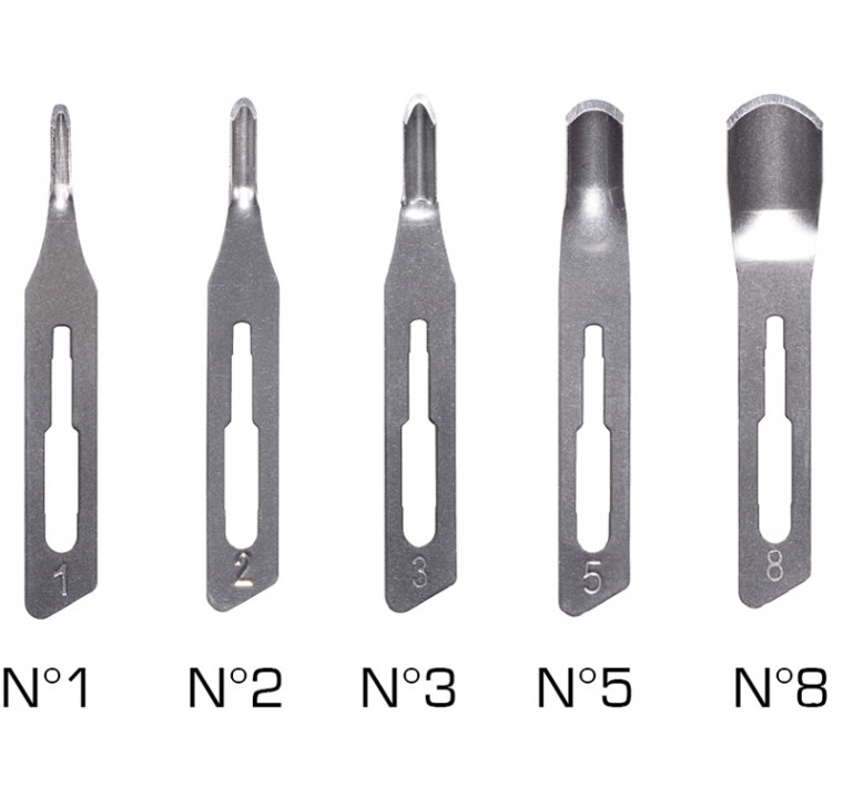 FIRST BLADES STERILE GOUGE BLADES: treatment consumables – Podiatech
