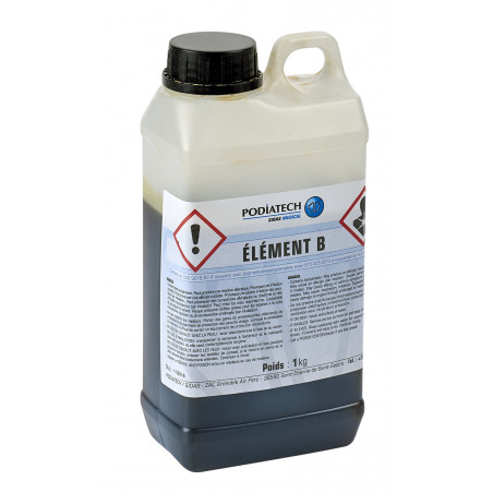 ELEMENT B: PU resin element for orthotics – www.e-podiatech.com