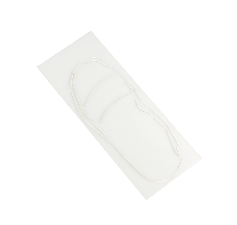 SET OF TEMPLATES: for Modulo insoles range - Podiatech