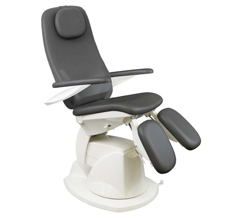 Operator chairs for chiropodists and podiatrists
