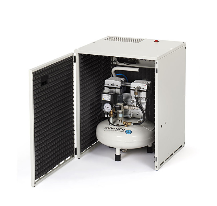 CAISSON INSONORISATION CLINIC DRY : Compresseur B150/10 - Podiatech